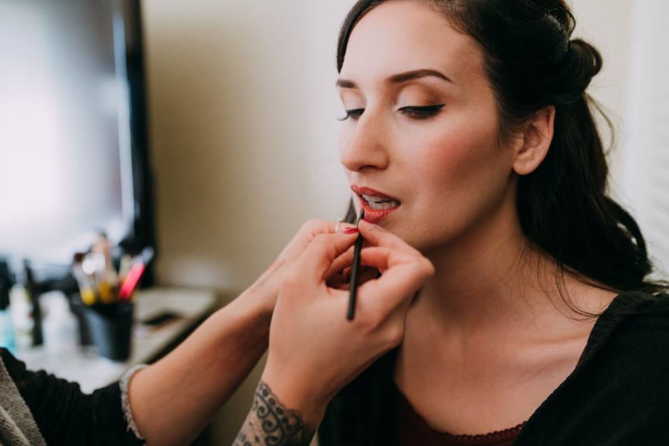 Late Fall Wedding Makeup | Harrington Farm | Princeton, MA